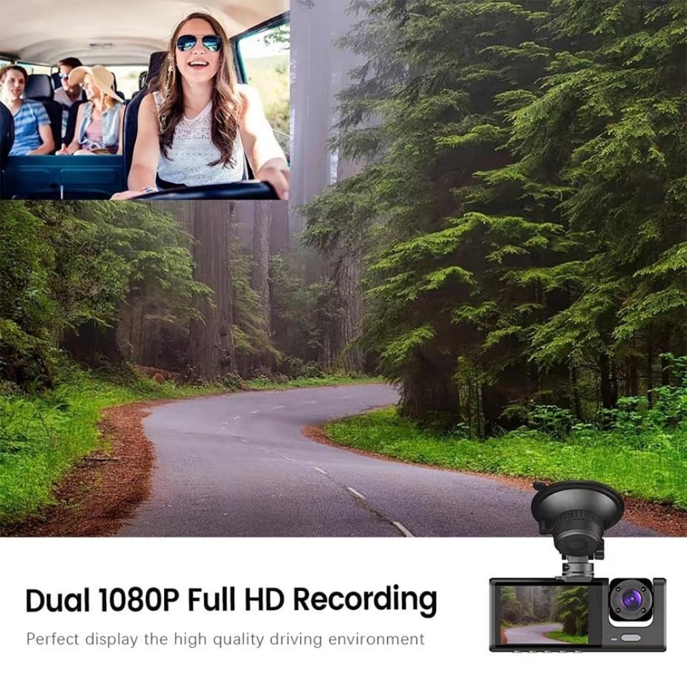 Camera Auto De Bord DVR, Camera High PRO Full HD 1080P, G-sensor, 3 ...