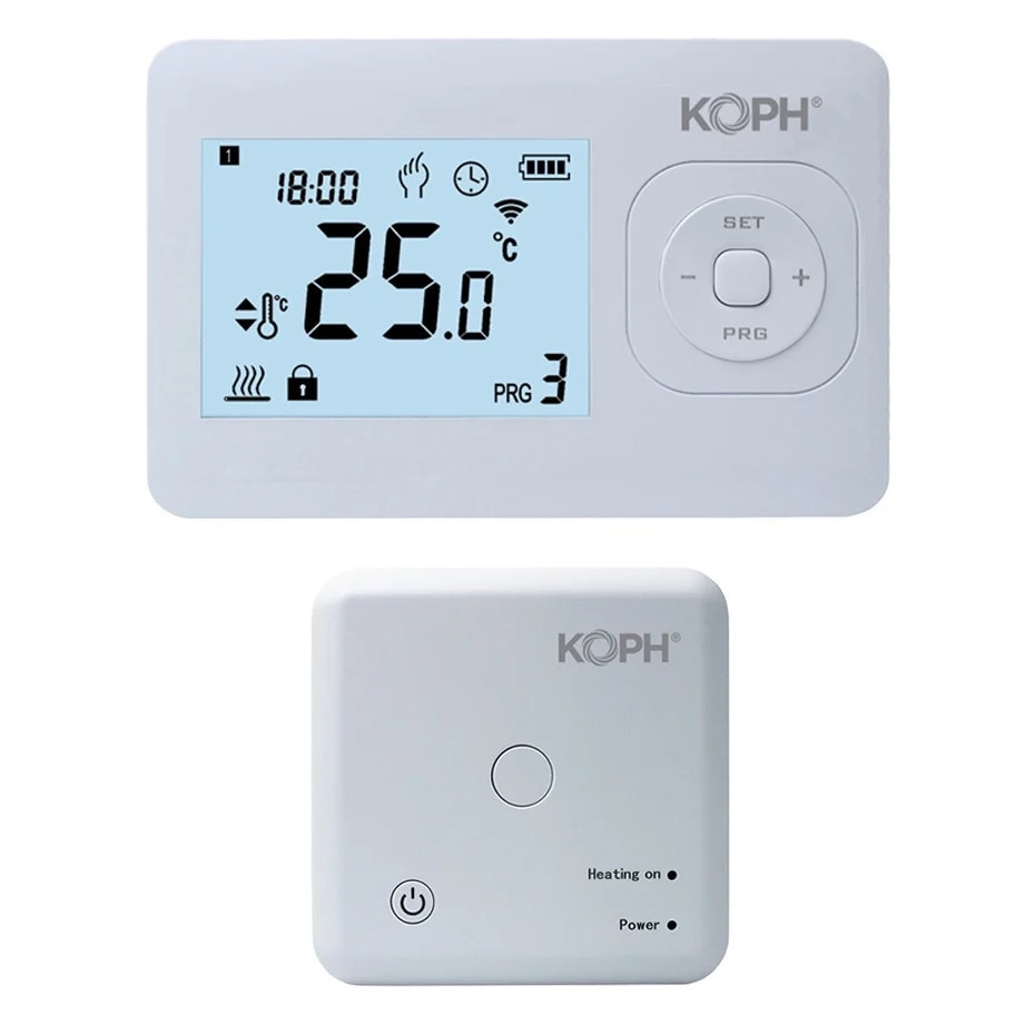 Termostat inteligent KOPH i302 pentru centrale termice, WiFi, Control ...