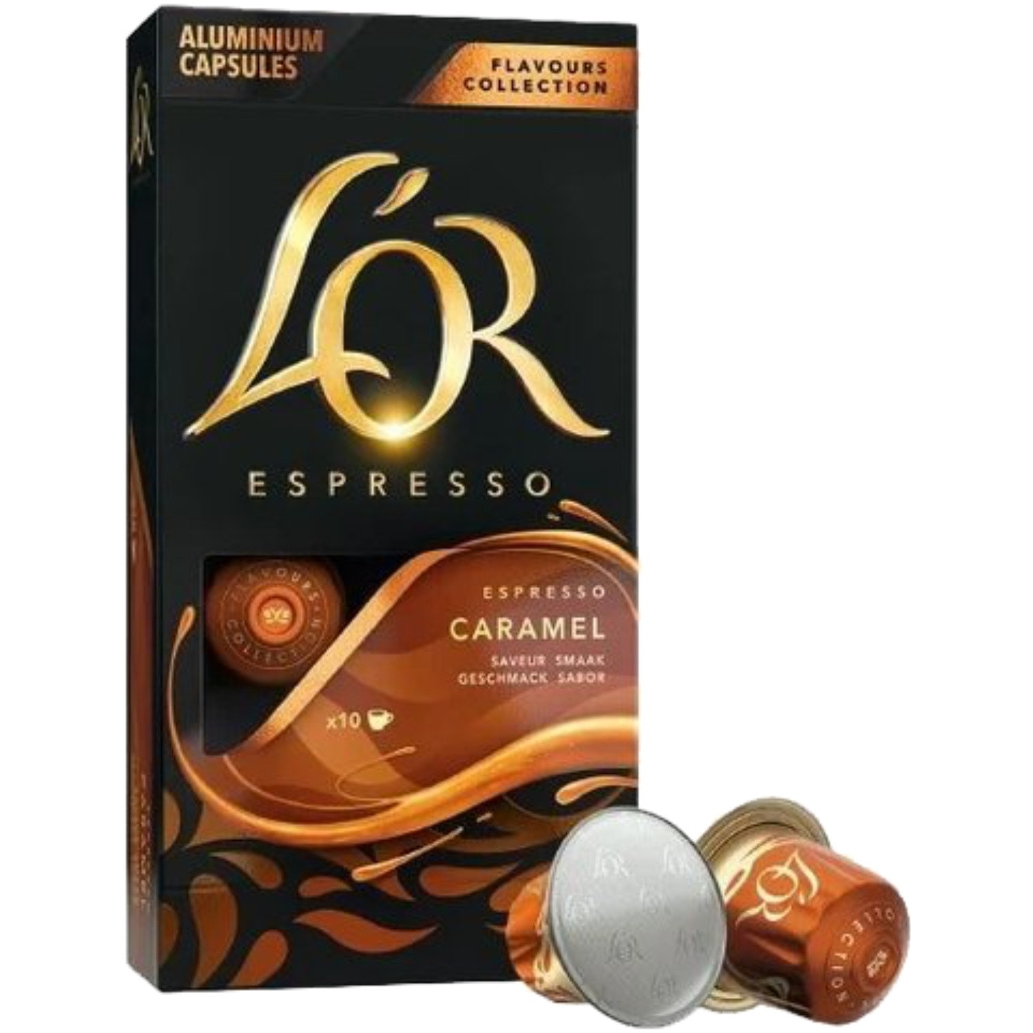 Set capsule Nespresso Jacobs L'OR Caramel și Chocolate, 20 capsule ...
