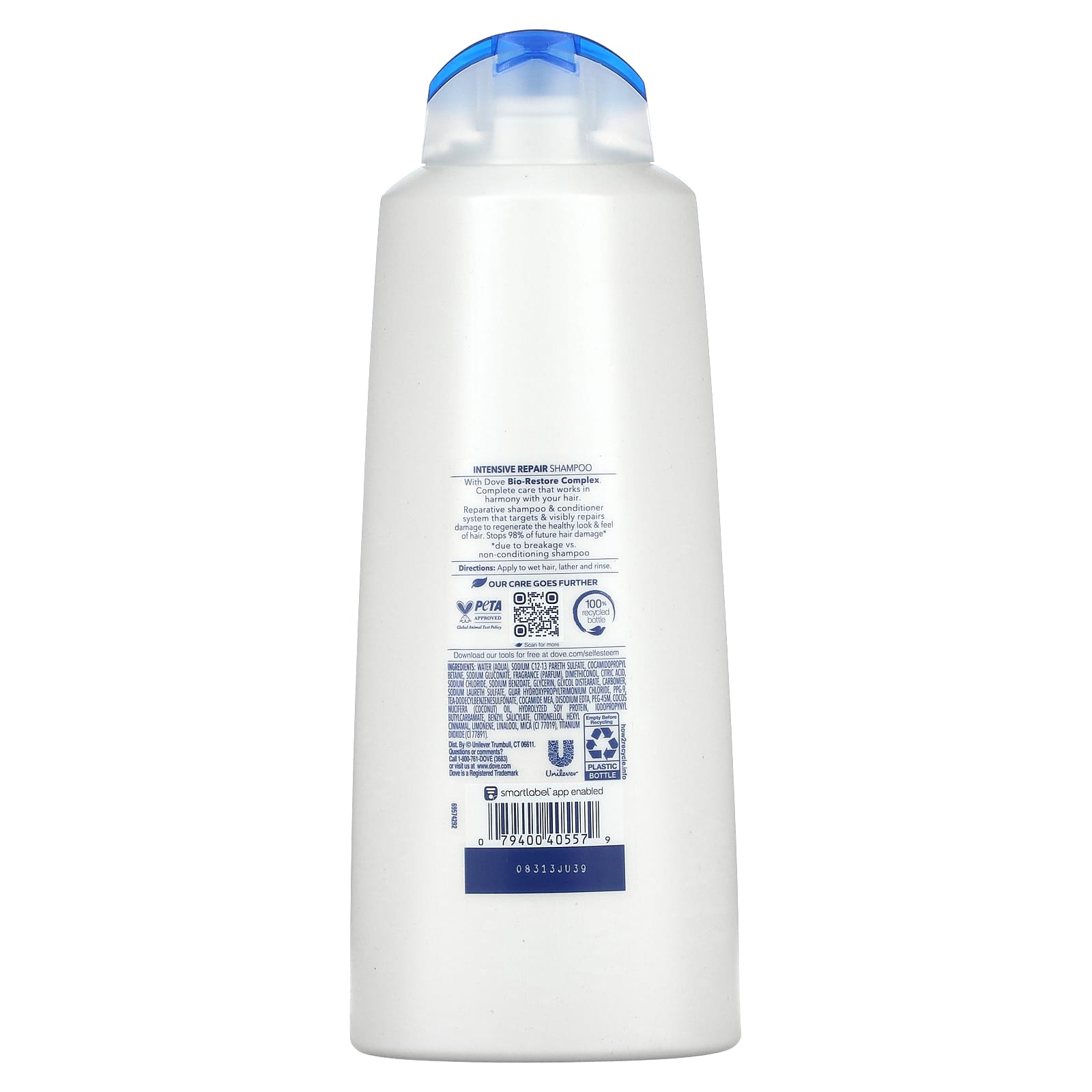 Sampon Dove Ultra Care, reparare intensiva, pentru par deteriorat, 603 ...