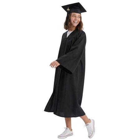 Set Roba si Toca Absolvire ZOYA Fashion Negru cu Medalion An 2026 ...