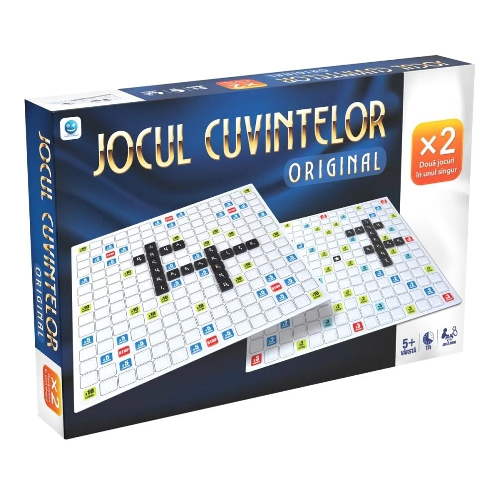 Joc de societate, Smile Games, Jocul cuvintelor Original 2 in 1 II ...