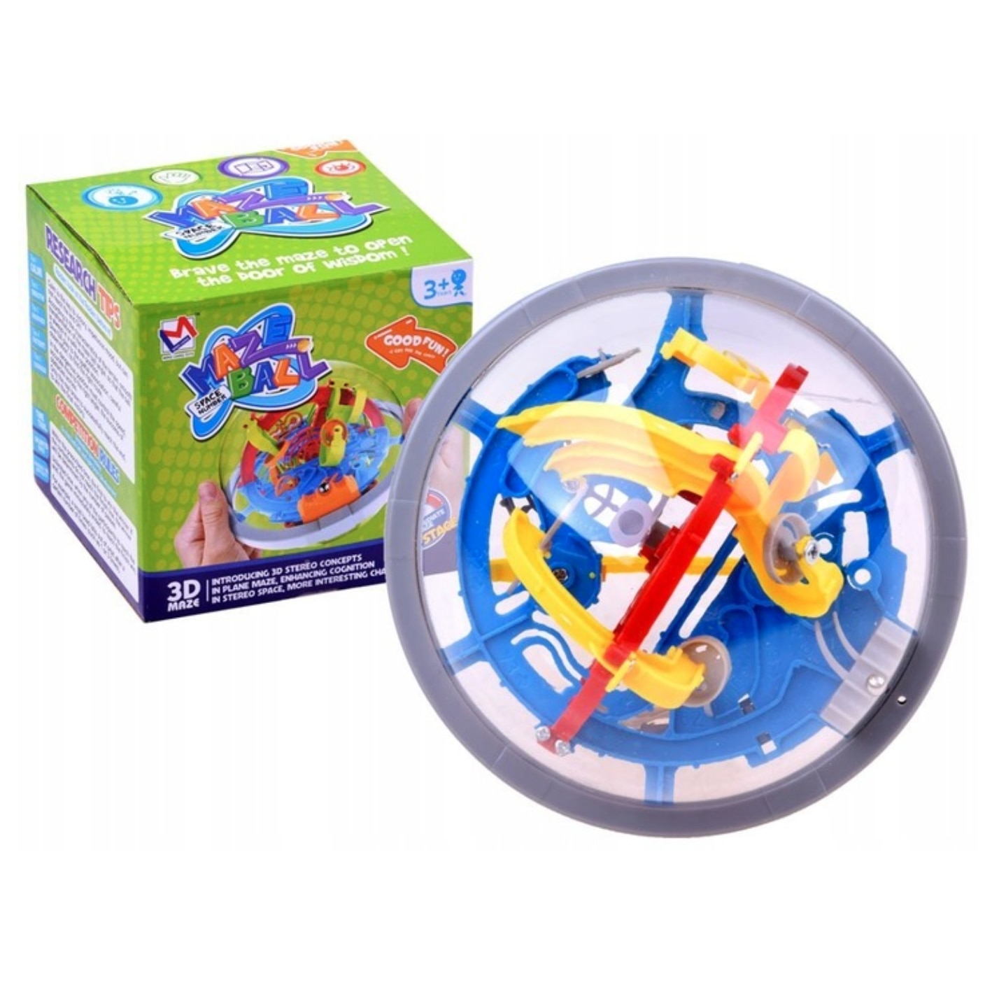 Kula Labirnt 3D, joc de dexteritate si logica, labirint colorat ...