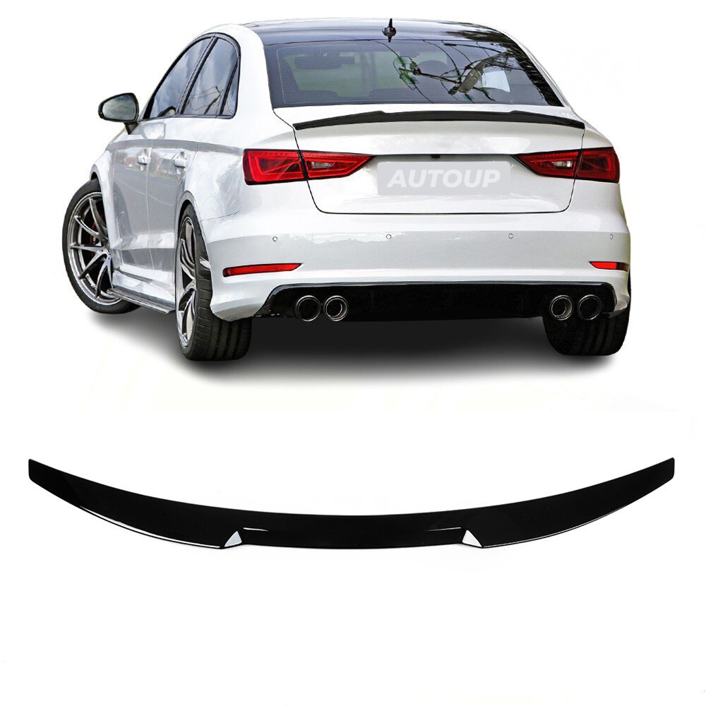Eleron Spoiler Portbagaj Audi A3 / S3 / RS3 (8V) 2012-2020 - Negru ...