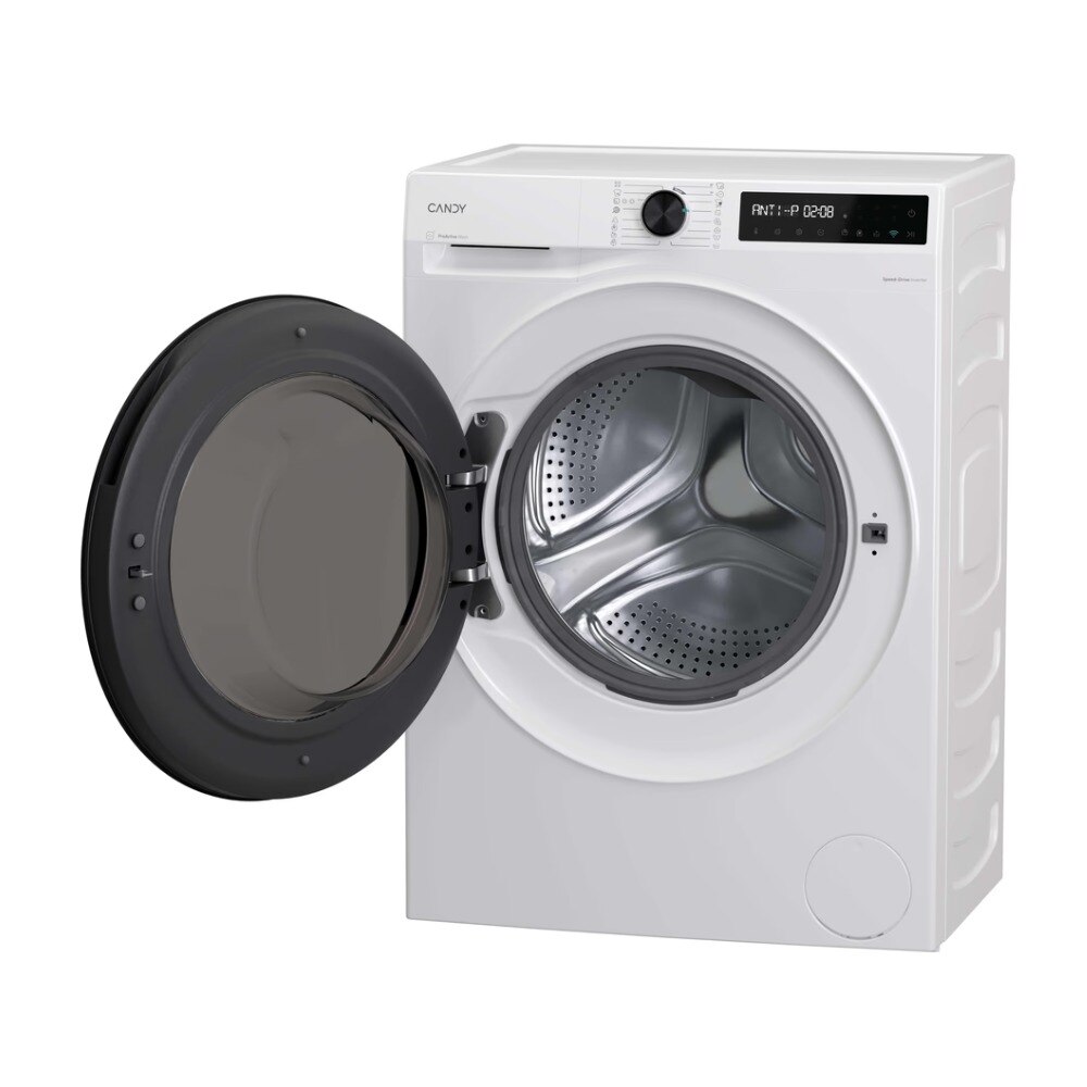 Masina de spalat rufe cu uscator Candy BWR 4138BL8-S, Wi-Fi, Steam ...