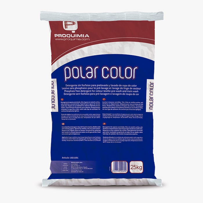 Detergent profesional pentru rufe colorate, PROQUIMIA POLAR COLOR ...