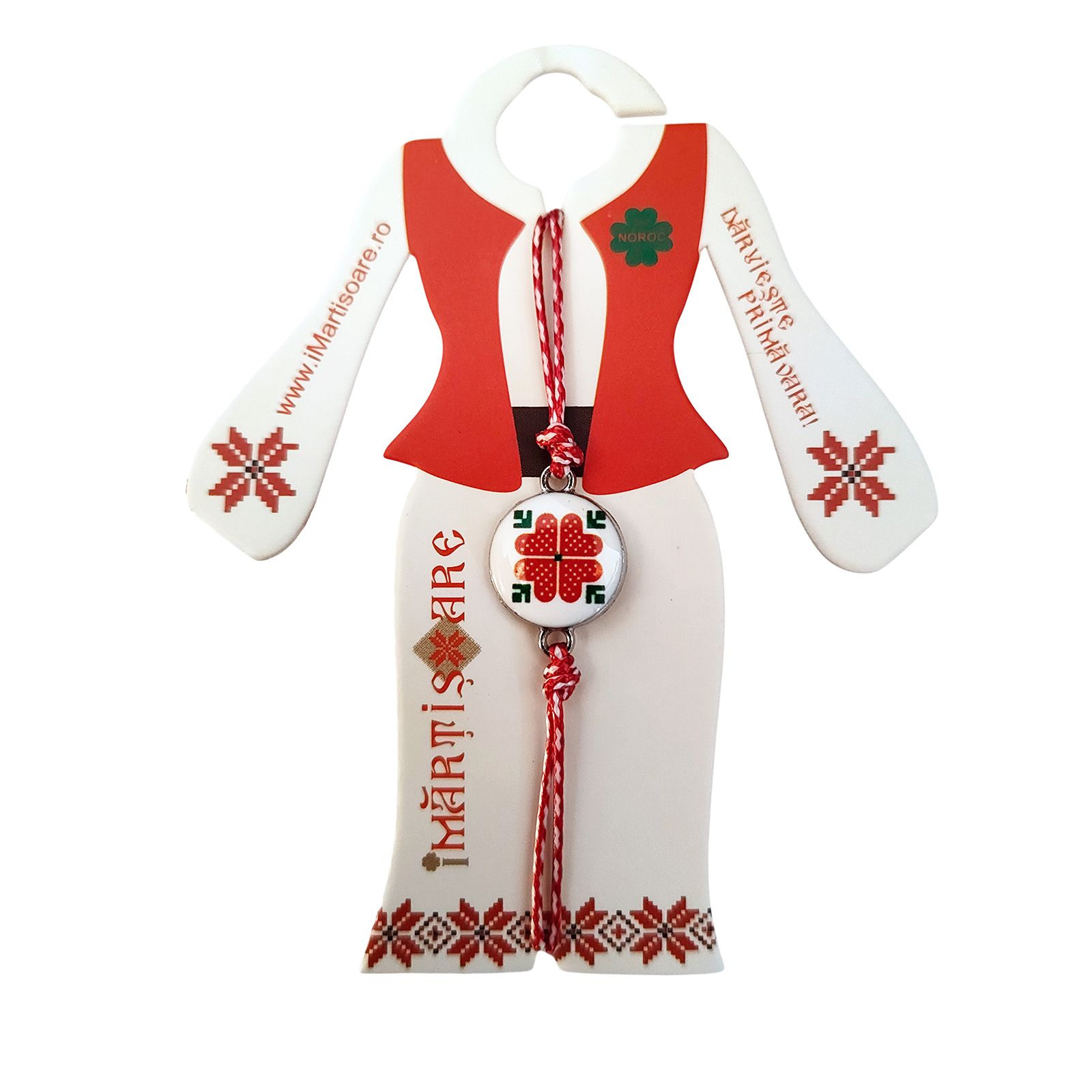 Bratara Martisor Motive Traditionale Floare - eMAG.ro