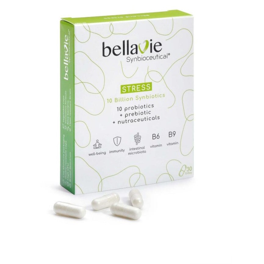 Capsule antistress BellaVie, 30 capsule, 10 tulpini probiotice ...
