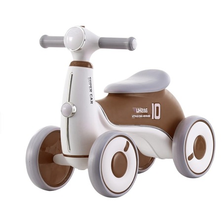 Bicicleta de echilibru, GHEMOTOC®, fara pedale, cu 4 roti, cadru ...