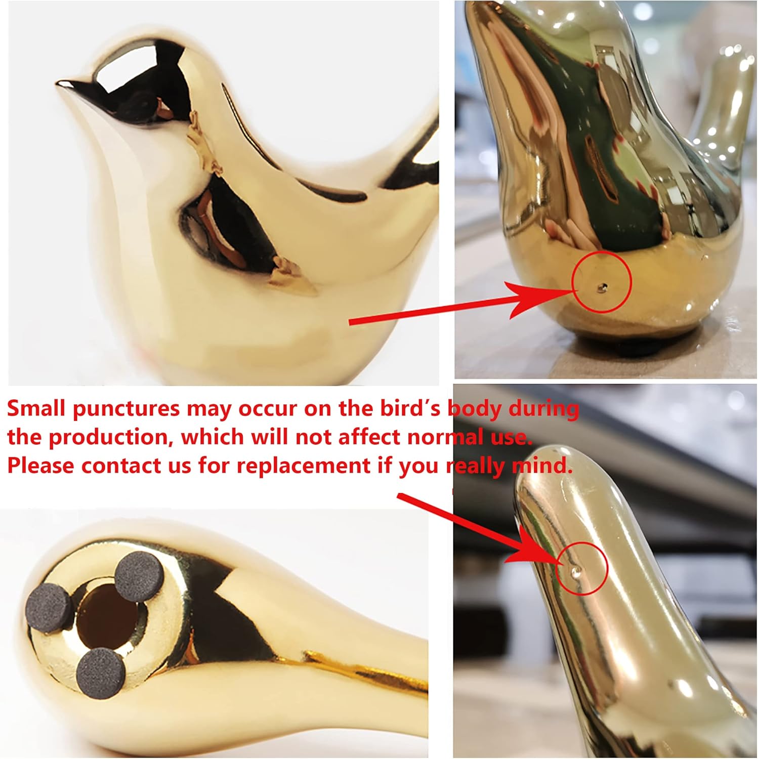 Set 2 statuete decorative Excitat@, Sculptura pasari, Decoratiuni ...
