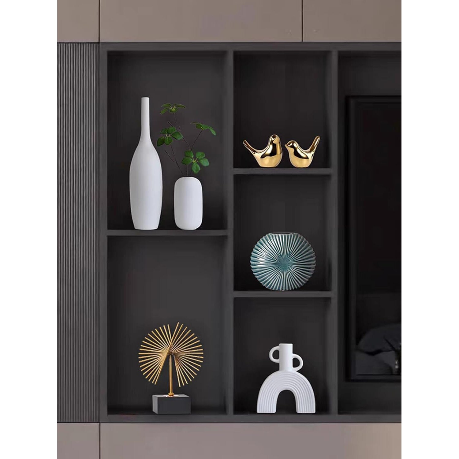 Set 2 statuete decorative Excitat@, Sculptura pasari, Decoratiuni ...