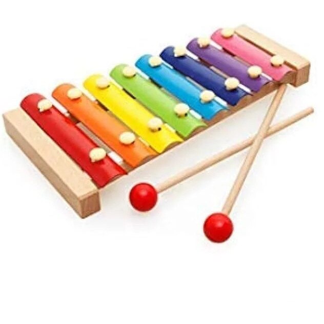 Pachet educativ din lemn Dactylion, tablite educative și xilofon, 3 ani ...