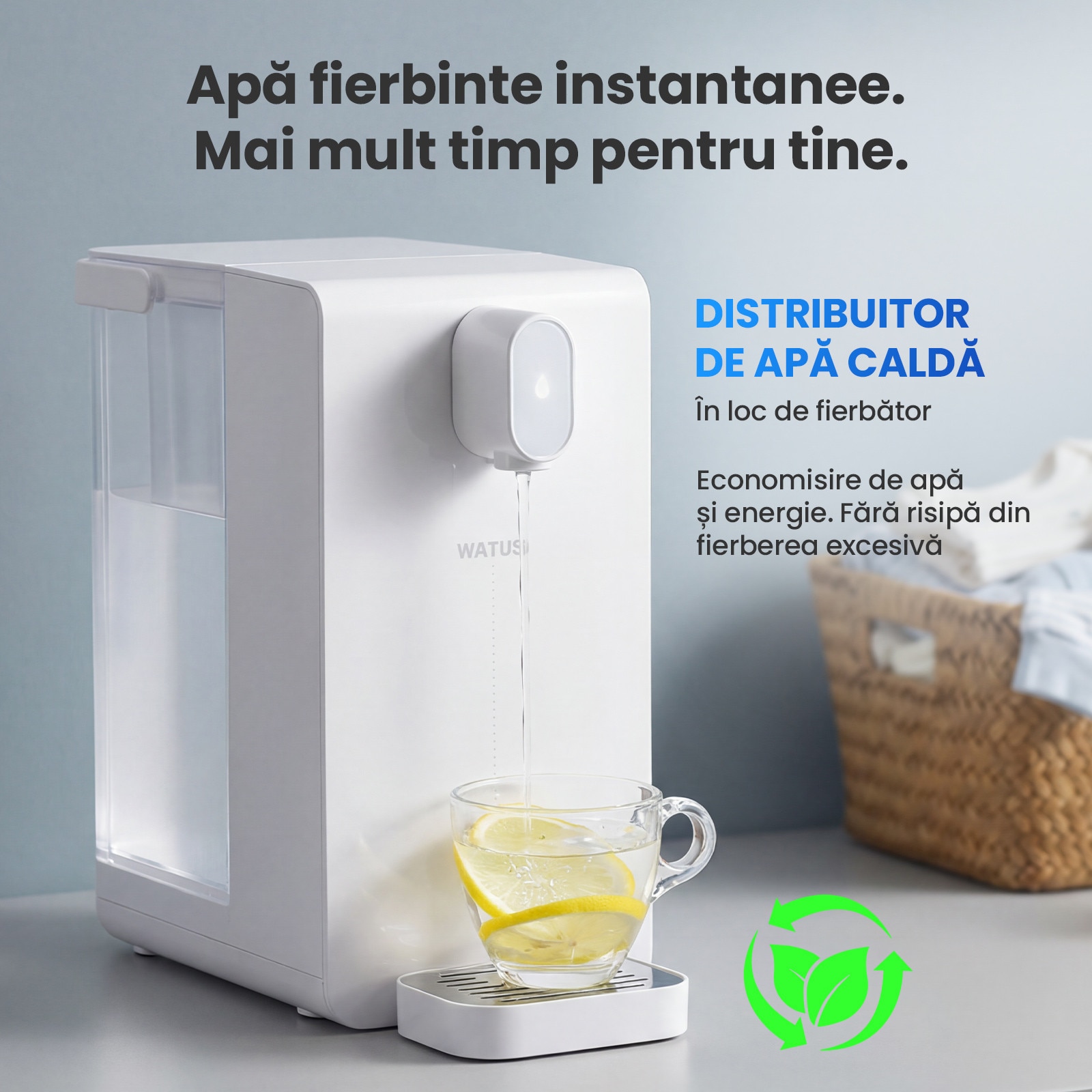 Aparat de apa calda instant, Aparat de apa instant cu filtrare si ...