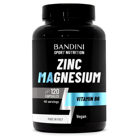 Complex Zinc Magnesium Ultra Bandini, 120 capsule, 338mg magneziu, 9mg ...