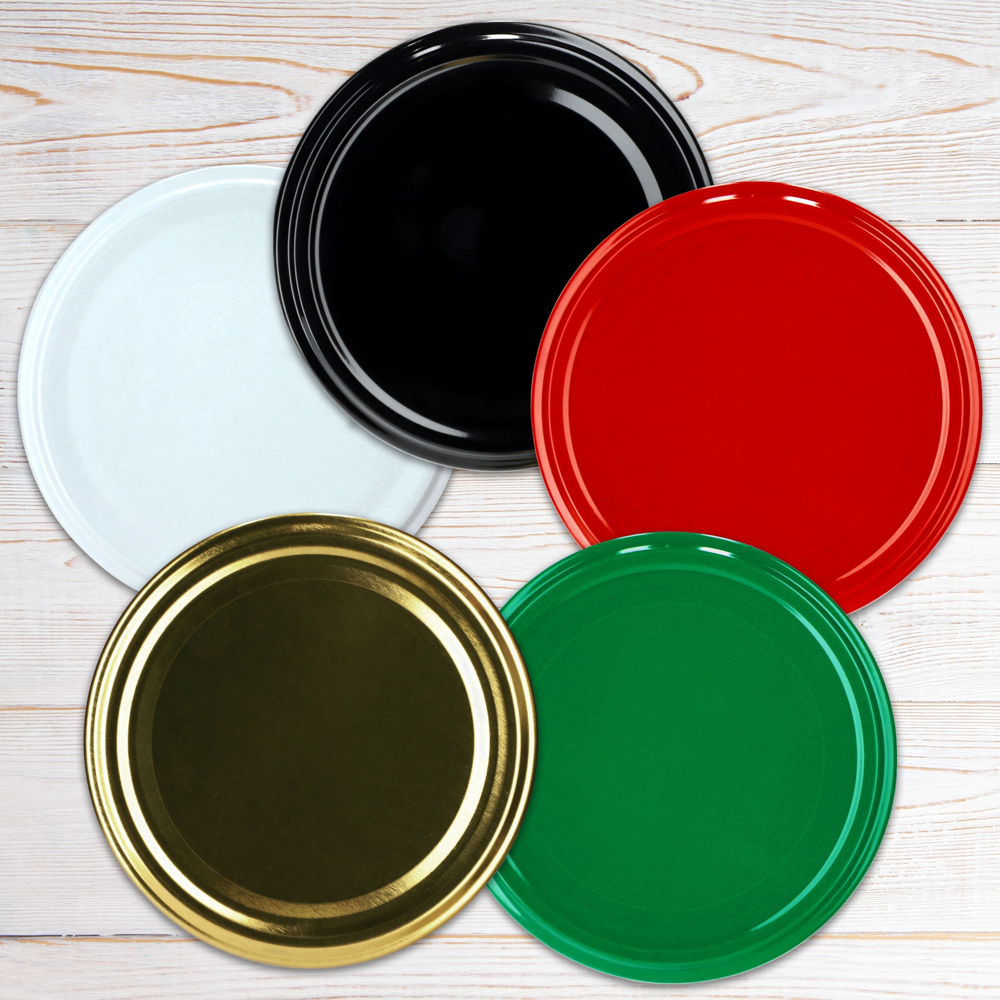 Capace pentru borcane, KADAX, fi 110 mm, set 10 buc, metalice, sigilate ...
