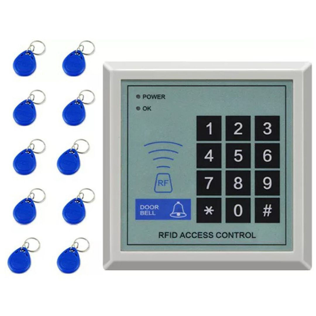 Set Control Acces Andowl RFID cu Karta si Cod, Magnetica 180kg ...