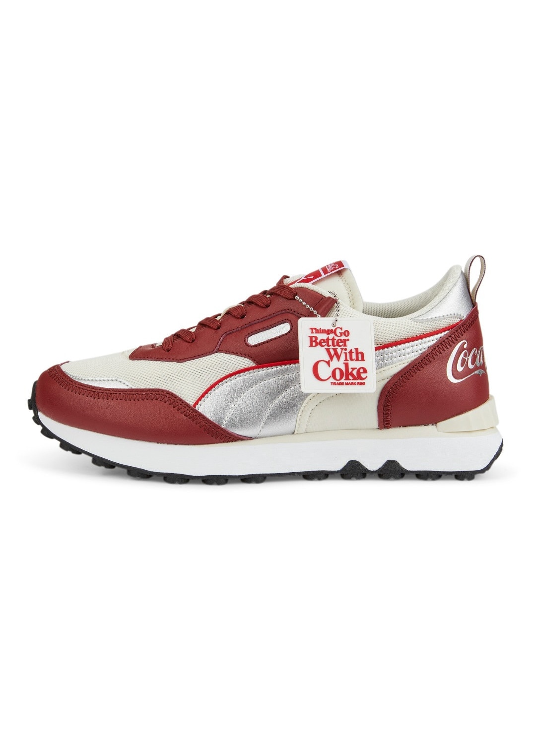 Pantofi sport barbati Puma Rider Fv Coca Cola, Sintetic, Rosu, 42.5 EU ...