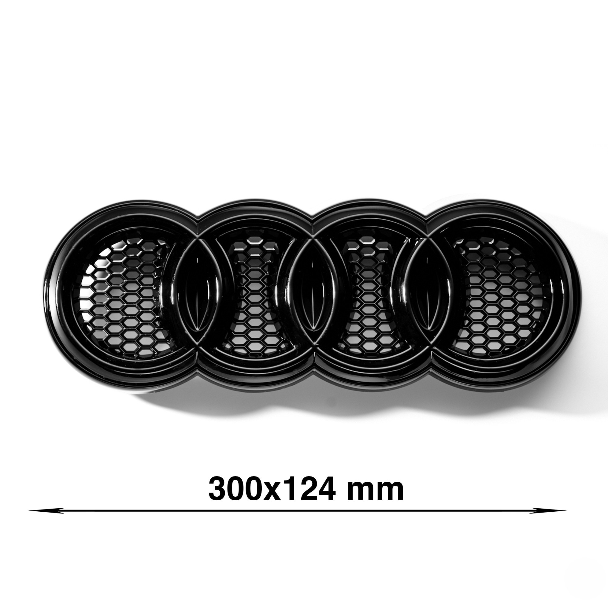 Suport Emblema Audi pentru Grila Fagure RS Look DRT WORKS + Emblema ...