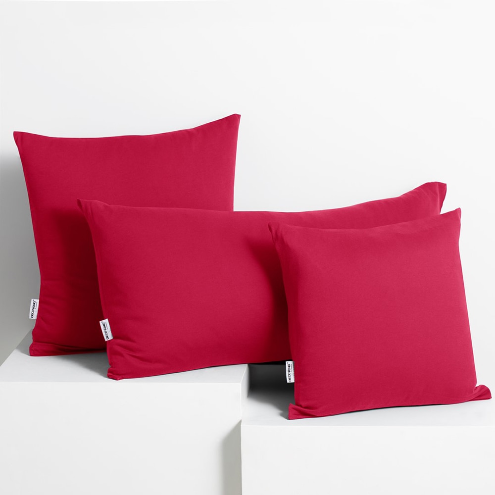 Set 2 huse perne decorative bumbac, Deco King, 40x120cm, roz zmeuriu ...