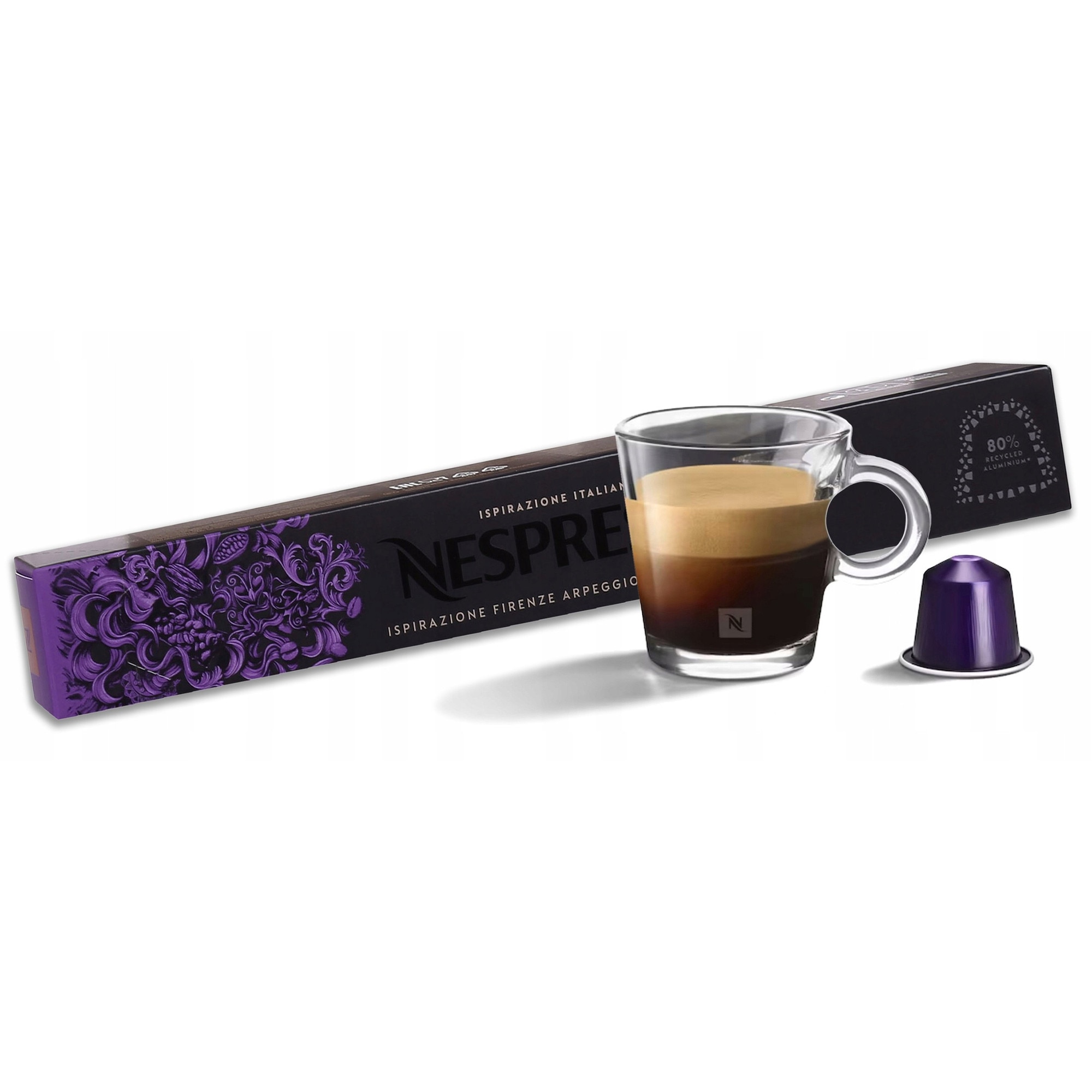 Cafea in capsule, Ispirazione Firenze Arpeggio Decaffeinato, 10 capsule ...