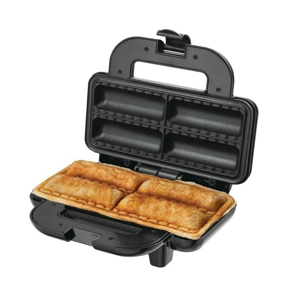 Sandwich-maker RAF, R529, 800W, suprafata antiaderenta, negru ...