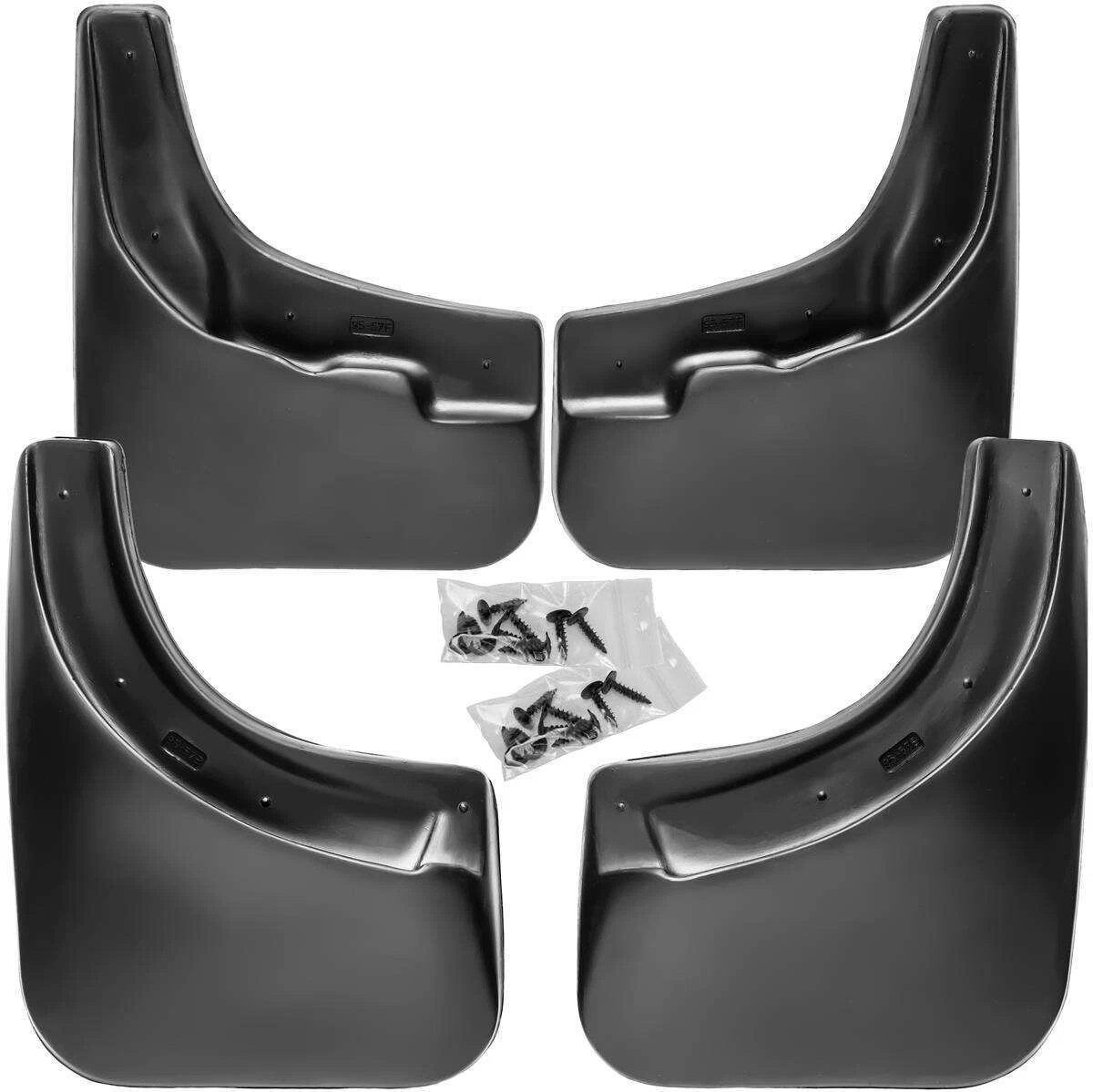 Set de 4 aparatori de noroi premium fata si spate pentru VW Touareg II ...