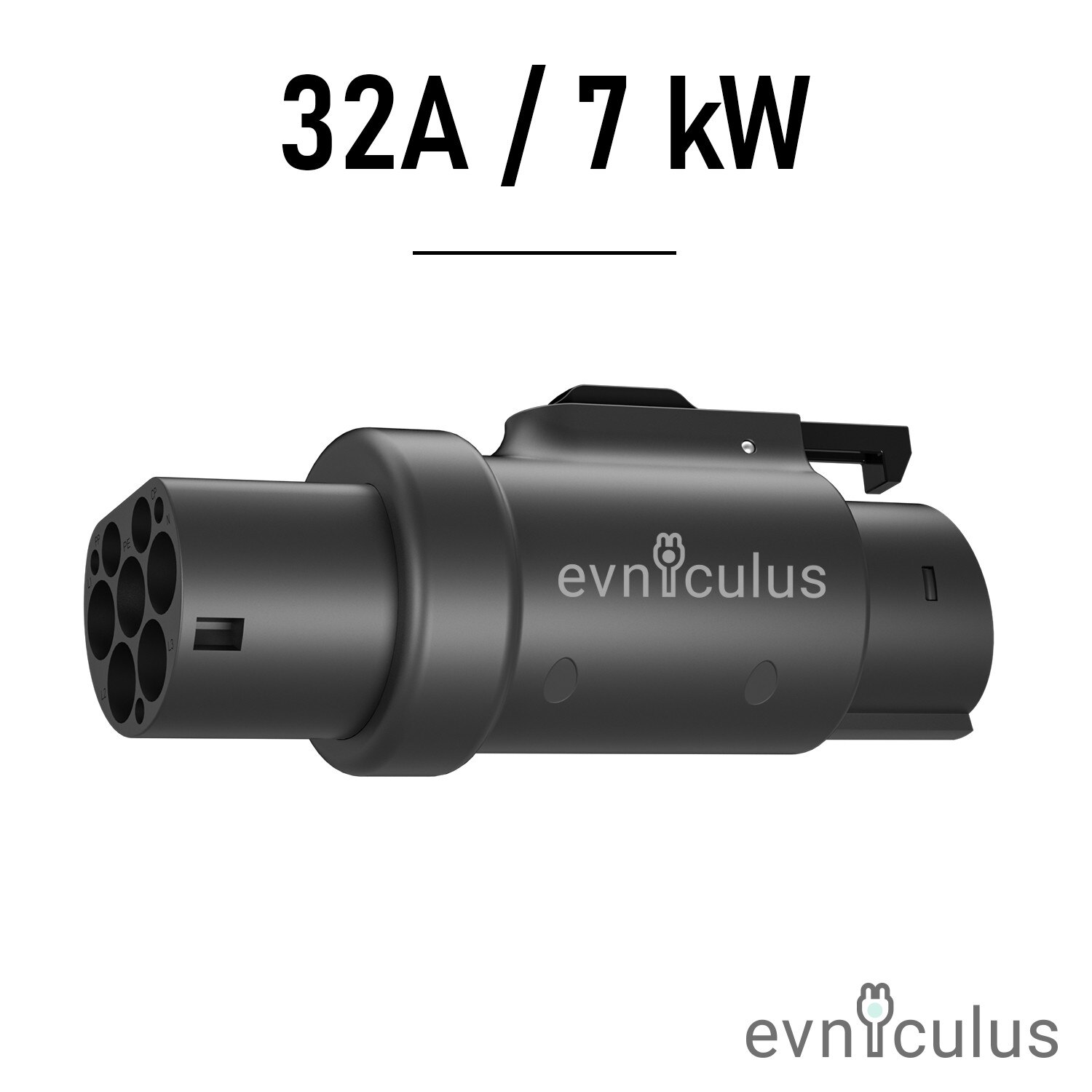 Adaptor pentru mașini electrice Type 2-Type1, 7kW - eMAG.ro