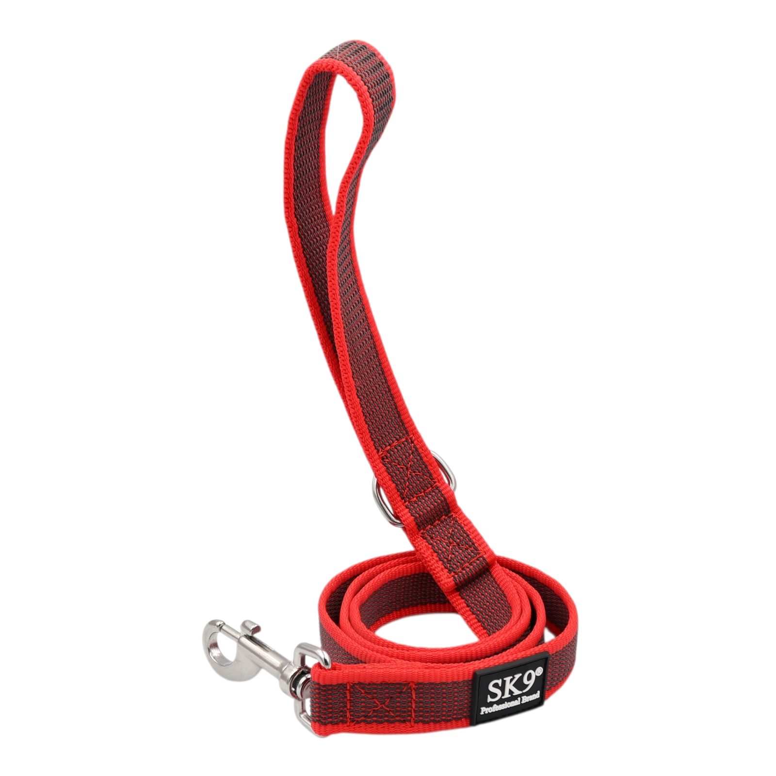 Lesa caini mari SK9 Light 25 rosu, 1, 2 m, 25 mm, heavy duty, carabina ...