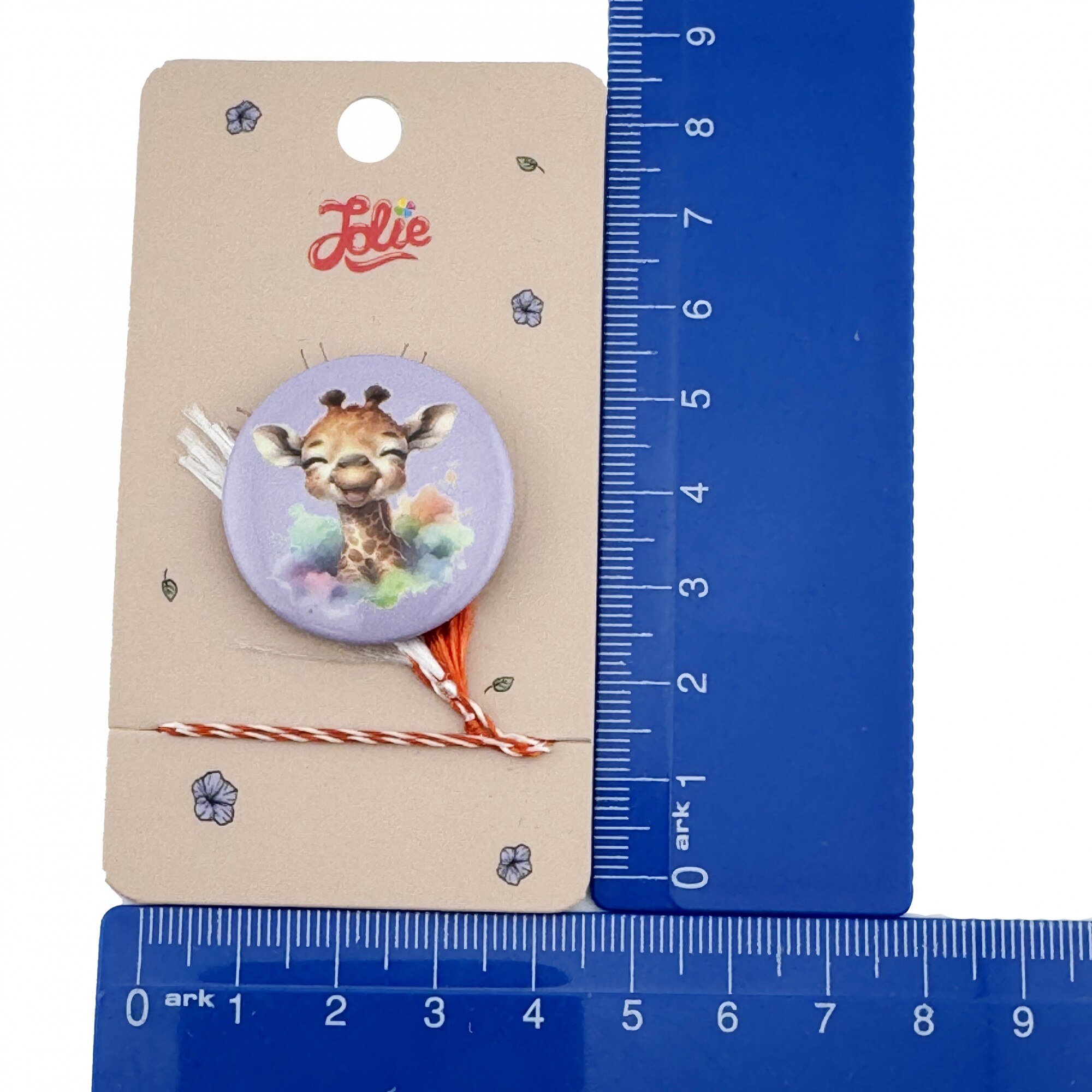 Martisor cu Brosa pentru copii, Jolie, Material Metal, Ambalaj Carton ...