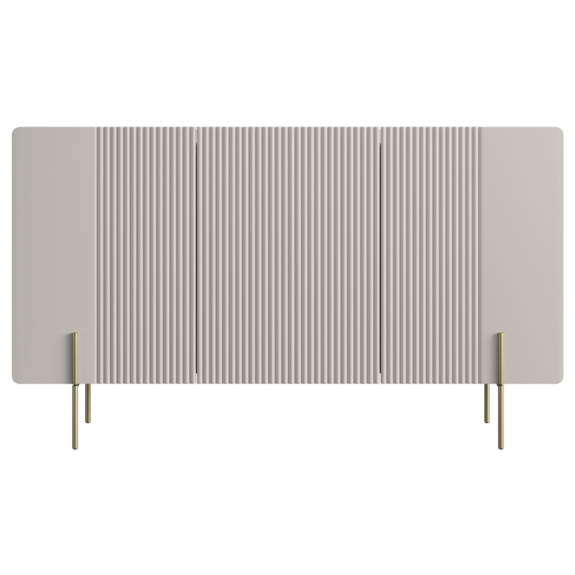 Comoda casmir picioare aurii Malmi 150 cm Fronturi din MDF riflat - eMAG.ro
