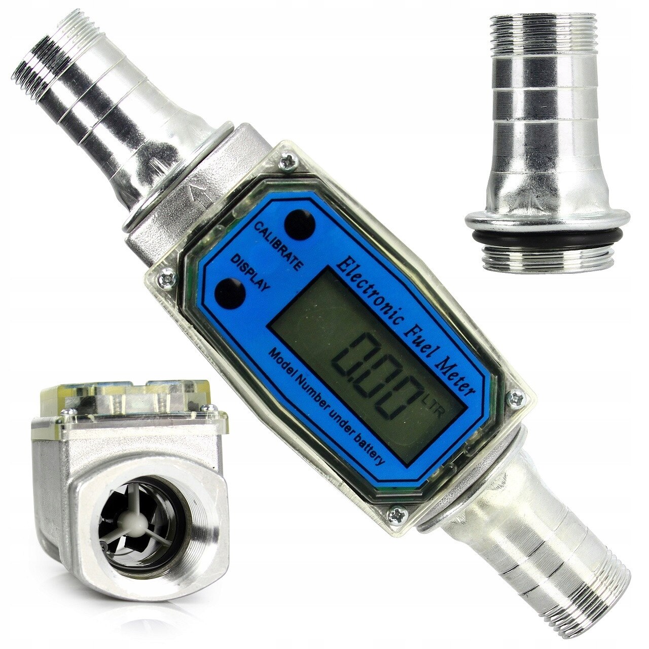 Contor debit electronic Mar-pol M79955, 4 unitati de masura, LCD ...