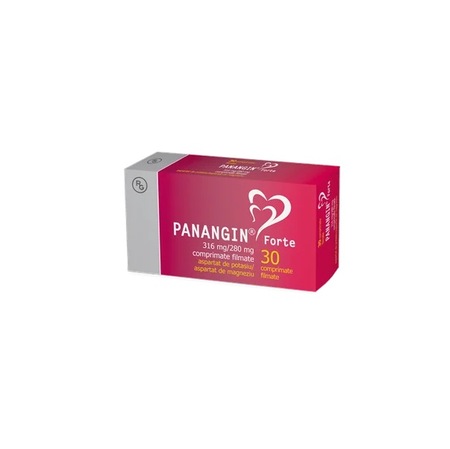 Panangin Forte 316 mg/ 280 mg, 30 comprimate - eMAG.ro