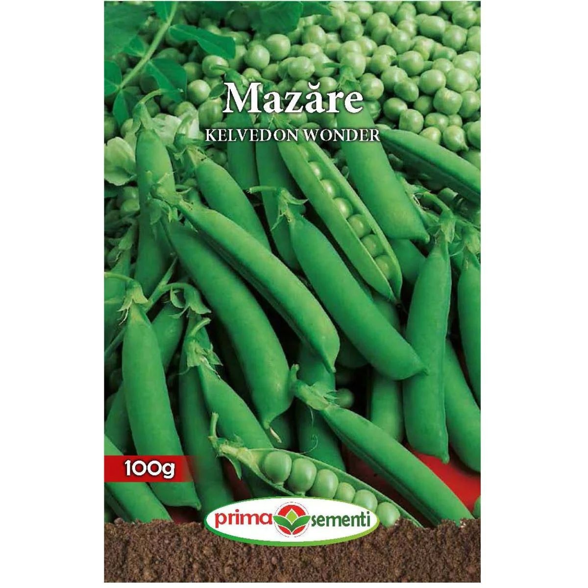 Seminte de mazare KELVEDON WONDER 100 grame Prima Sementi - eMAG.ro
