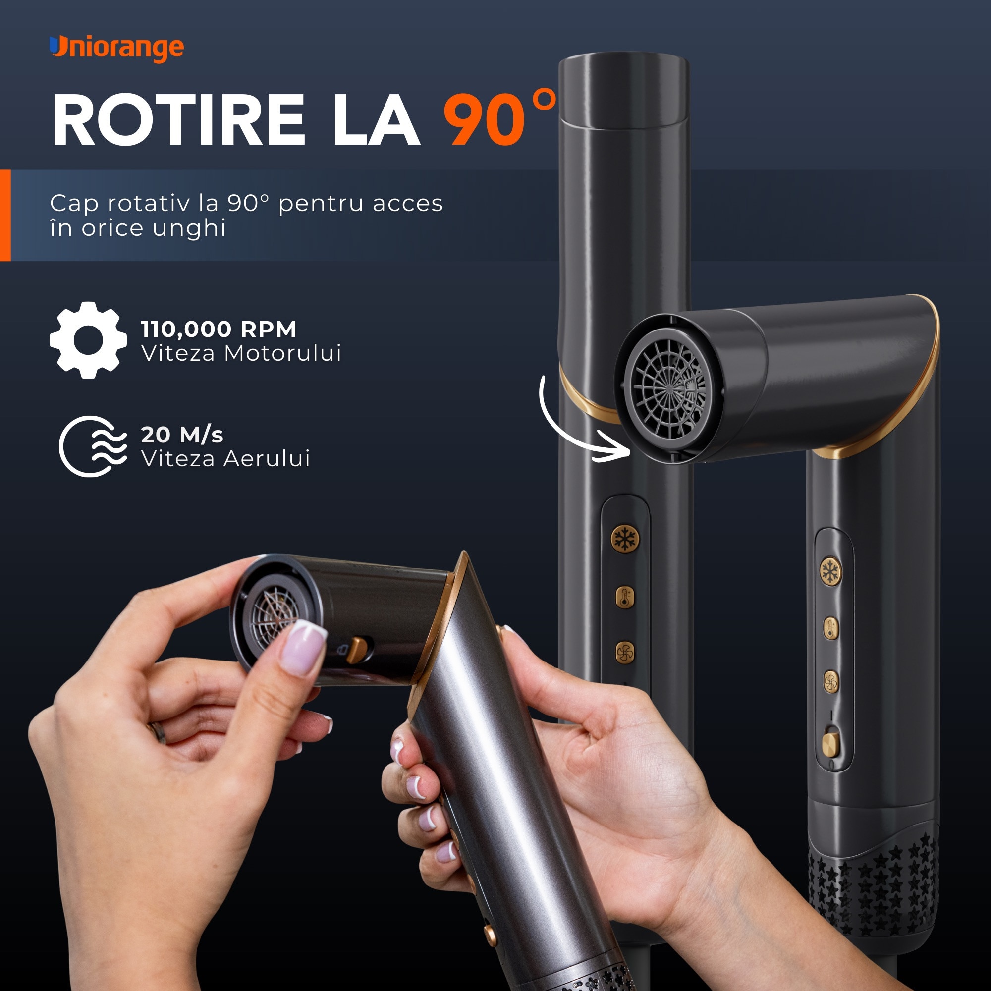 Ondulator Multistyler, Uniorange®, Ondulator Si Aparat De Coafat ...