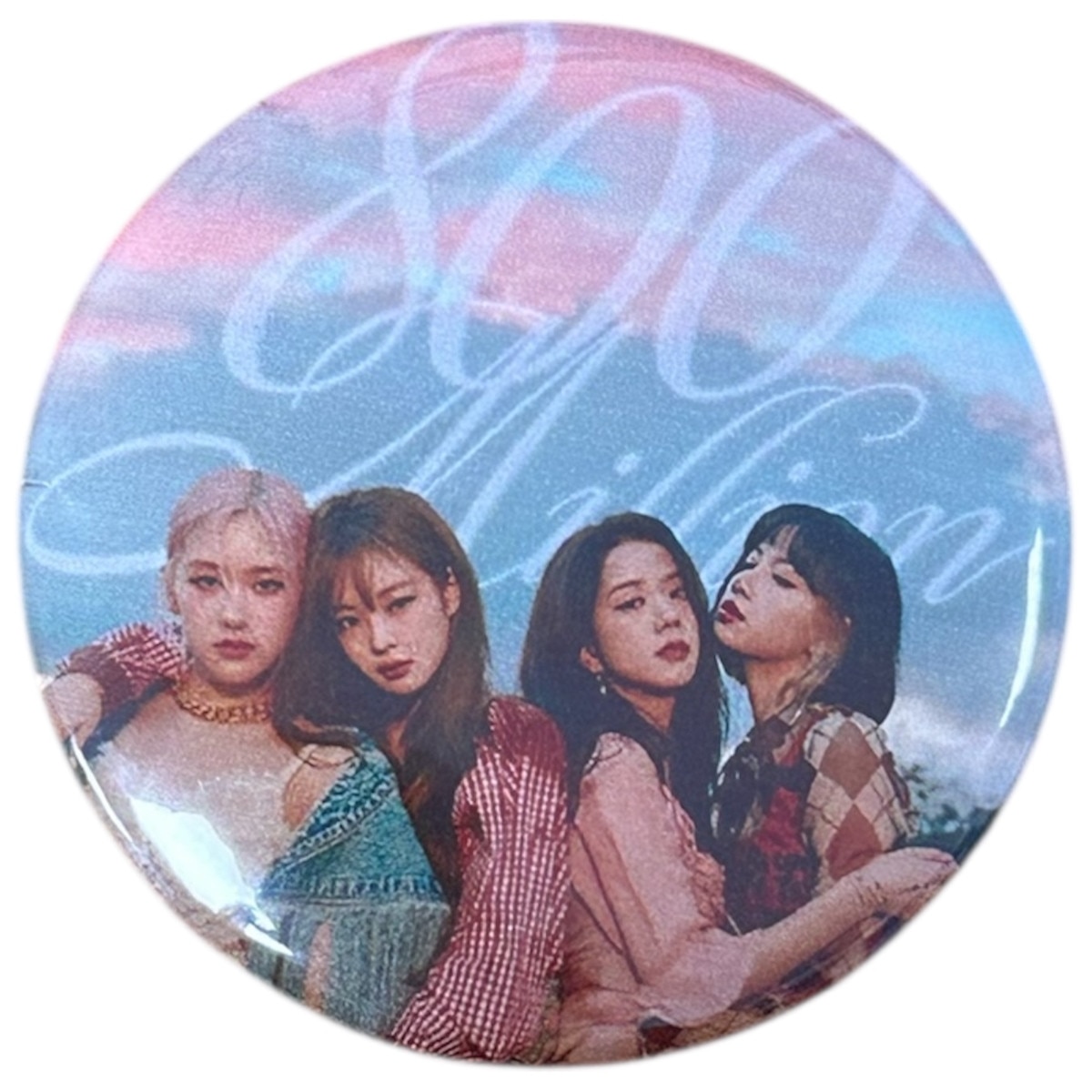 Insigna blackpink kpop blinks, multicolor, 4.4x4.4 cm - eMAG.ro