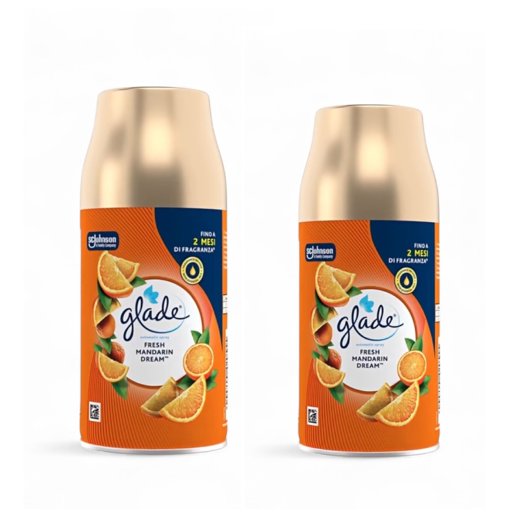 Set 2 X Odorizant camera Glade Automatic Spray Fresh Mandarin Dream ...