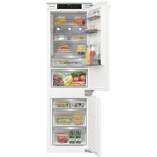 Frigider cu congelator incorporabil Gorenje NRKI517E82WF, Frigider 176 ...