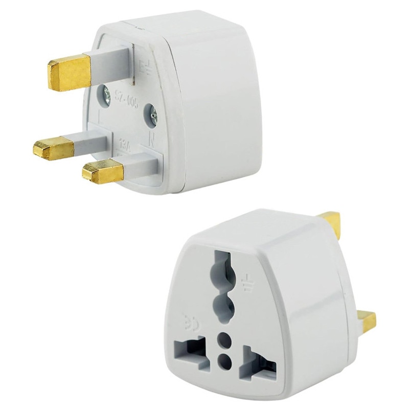 Adaptor de alimentare, POWERTECH PT-1545, UK/Universal, alb - eMAG.ro