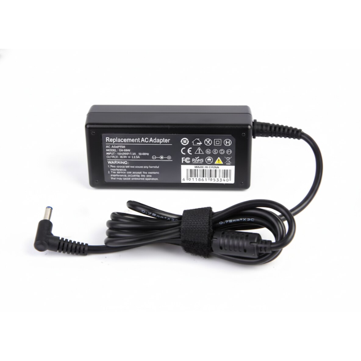 Incarcator Laptop Compatibil HP 65W, 19.5V 3.33A, mufa 4.5x3.0mm Blue ...