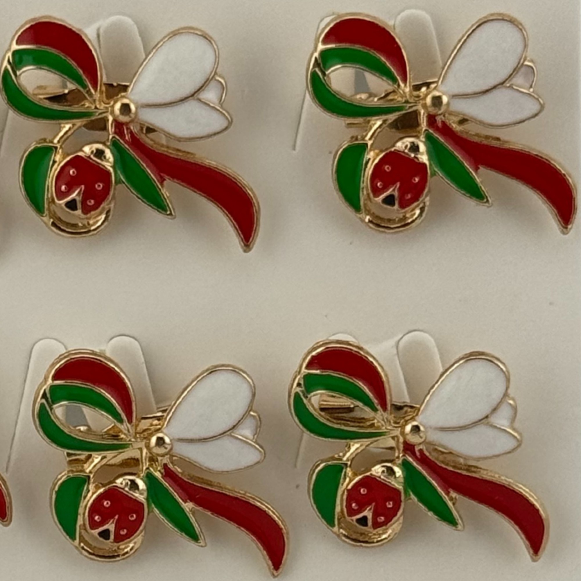 Set 12 Brose Martisor Primavara, Jolie, Model Fundita cu Ghiocel si ...