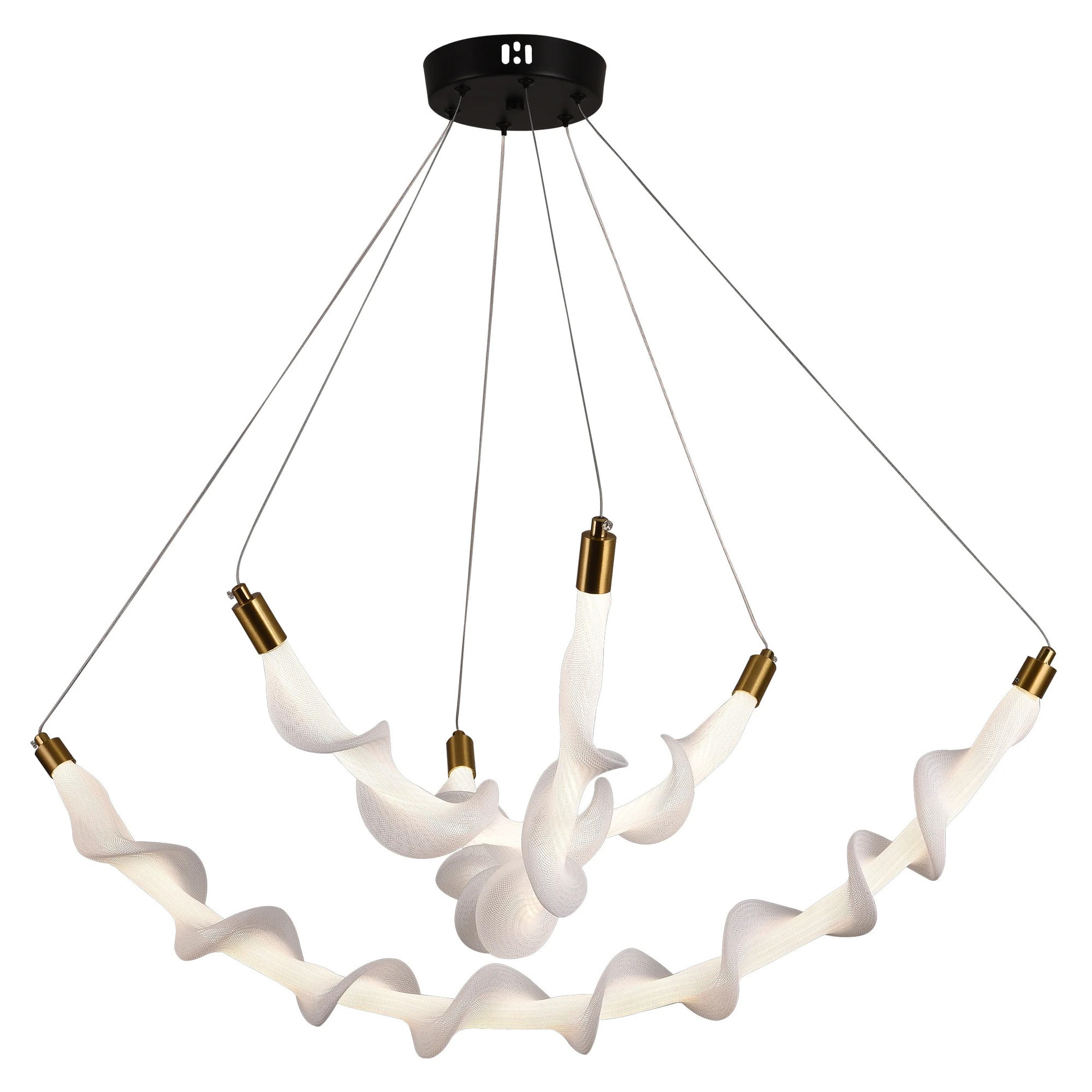 Lustra LED Suspendata LT760/3GD, 48W, Diametru 60, Inaltime 83, Lumina ...