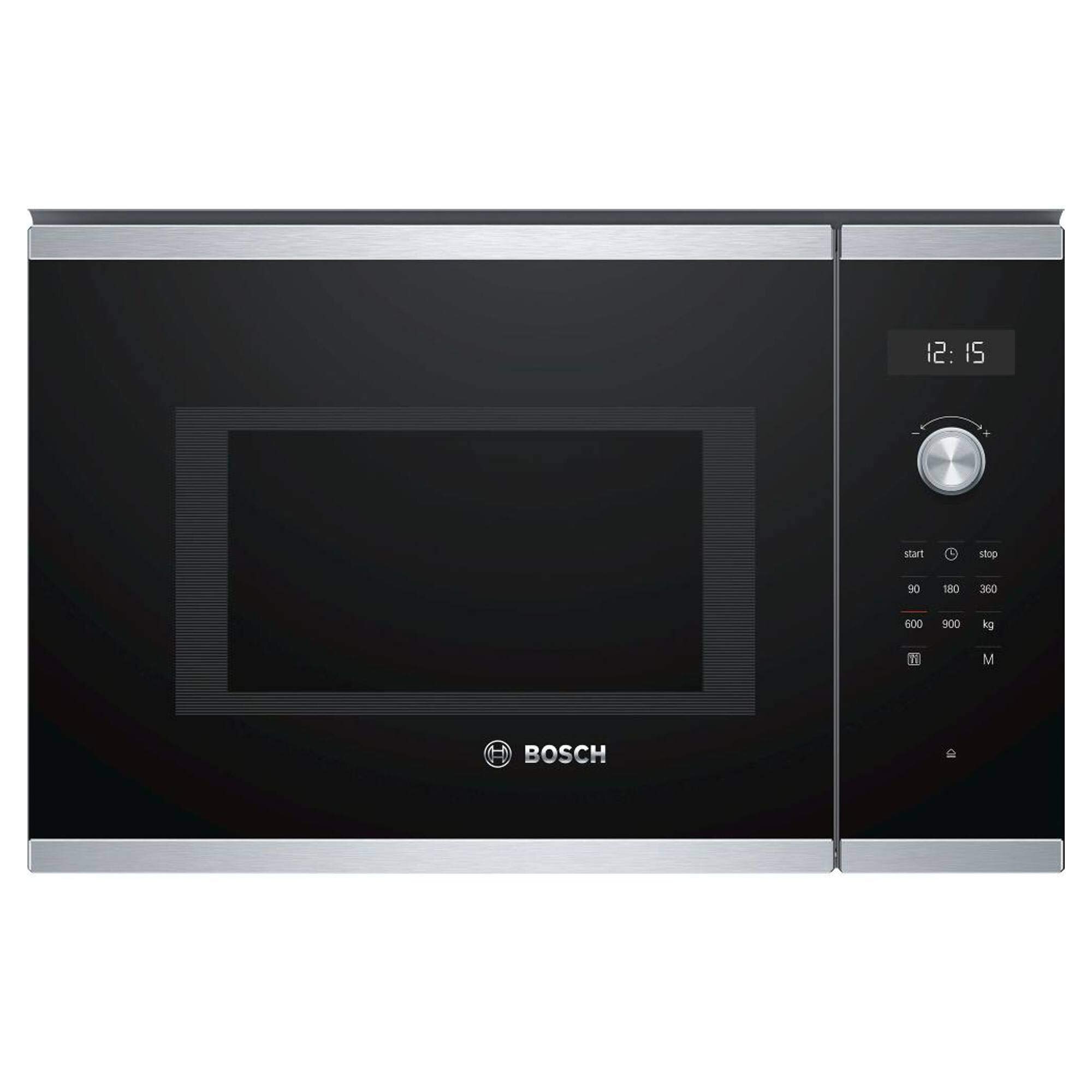Bosch BFL554MS0 Cuptor cu microunde incorporat, otel inoxidabil, 25 l ...