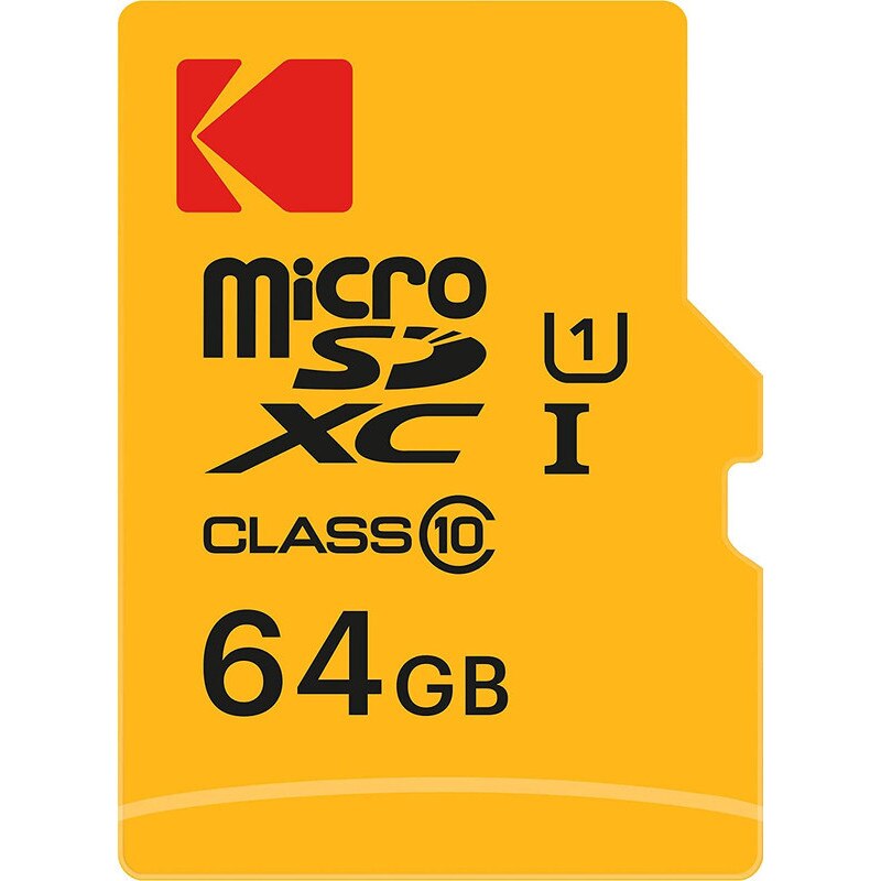 Card de memorie Kodak Premium Performance microSD 64 GB, UHS-I V10 U1 ...