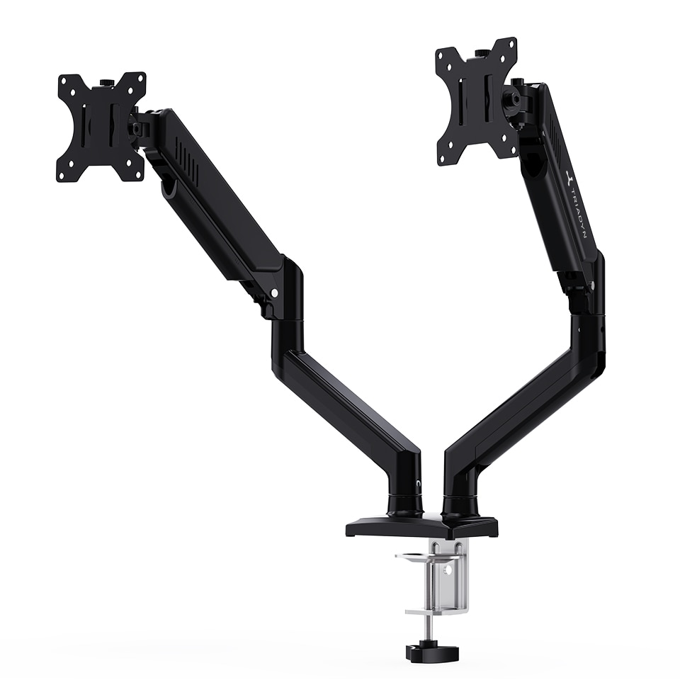 Suport birou 2 monitoare 13-32" inch, Triadyn DuoFlexMount, Brat ...