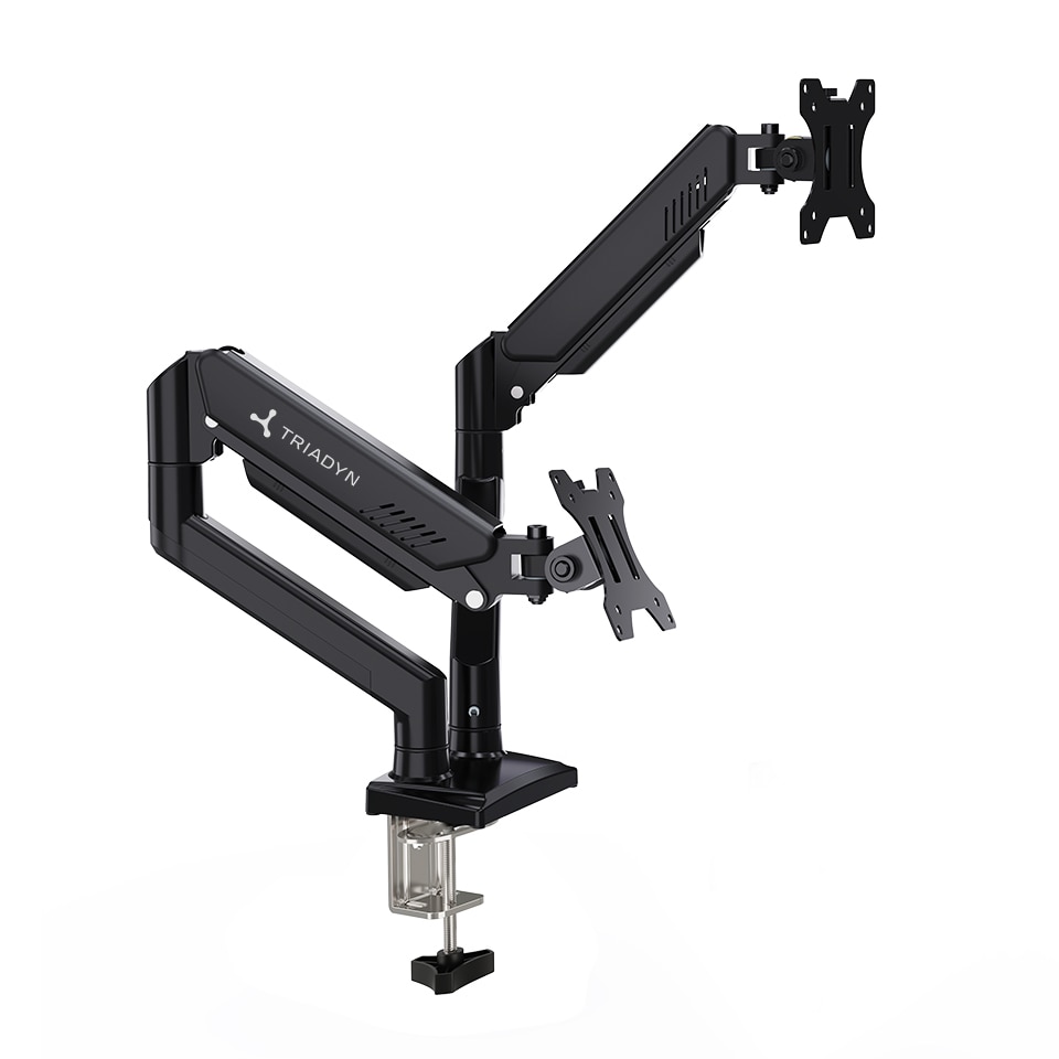 Suport birou 2 monitoare 13-32" inch, Triadyn DuoFlexMount, Brat ...