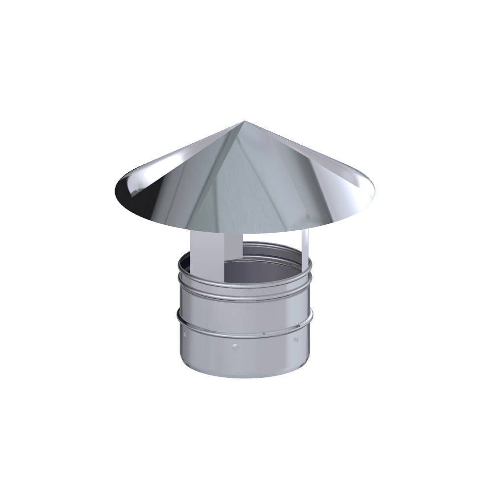 Capac terminal NIKO 80mm inox, neizolat, pentru burlan - eMAG.ro