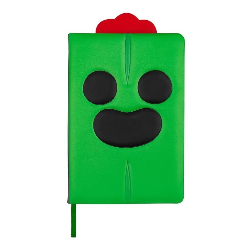 Caiet cu coperti moi Brawl Stars, Spike, 15 x 21 x 1,4 cm - eMAG.ro