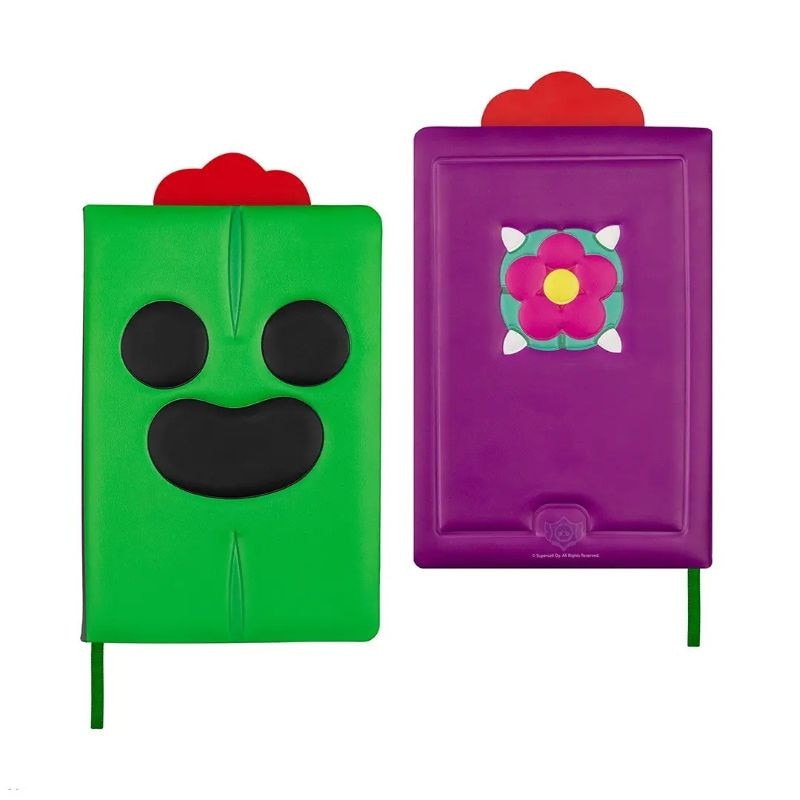 Caiet cu coperti moi Brawl Stars, Spike, 15 x 21 x 1,4 cm - eMAG.ro