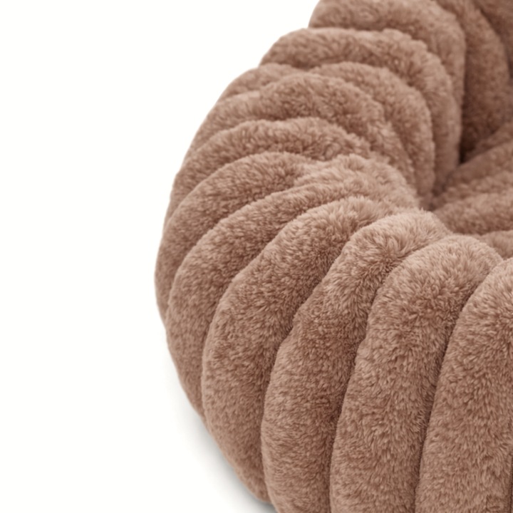 Pat caini Dogeste Donut 90 cm, rotund, talie mare, antiderapant ...