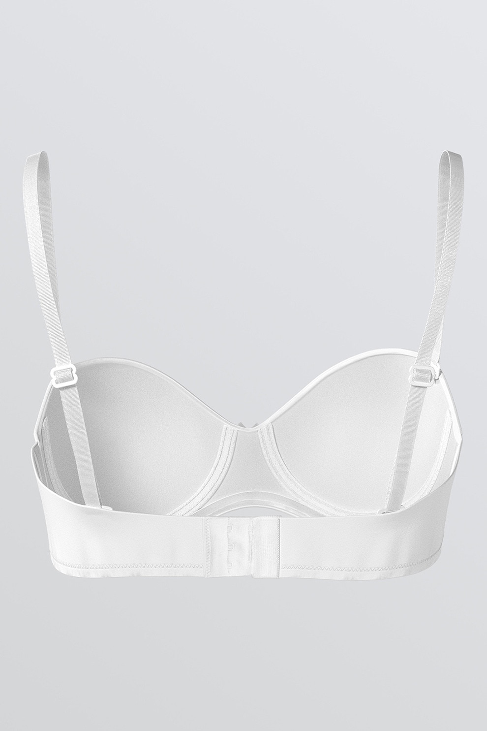 LC WAIKIKI, Sutien balconette cu bretele ajustabile, Alb, 100C - eMAG.ro